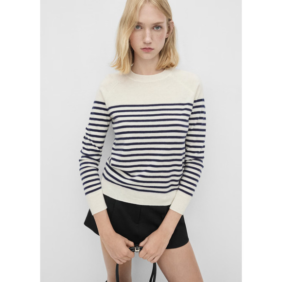 Mango | Sweaters | Rounded Neck Wool Sweater | Poshmark